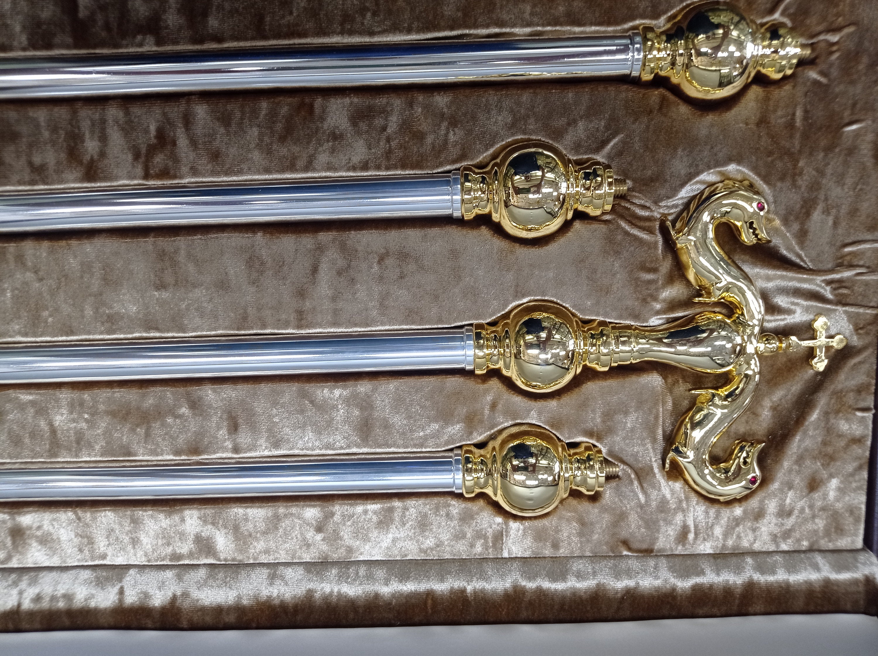 Bishop Sticks, Bishops Staff, Bishop Gift, Crosier. - Etsy