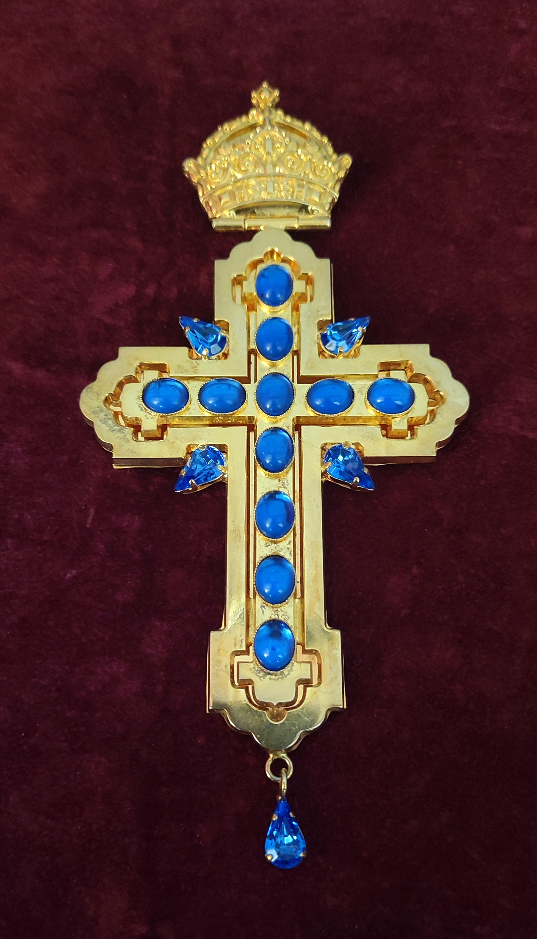 Pectoral Cross Byzantine Cross Orthothox Cross Catholic - Etsy