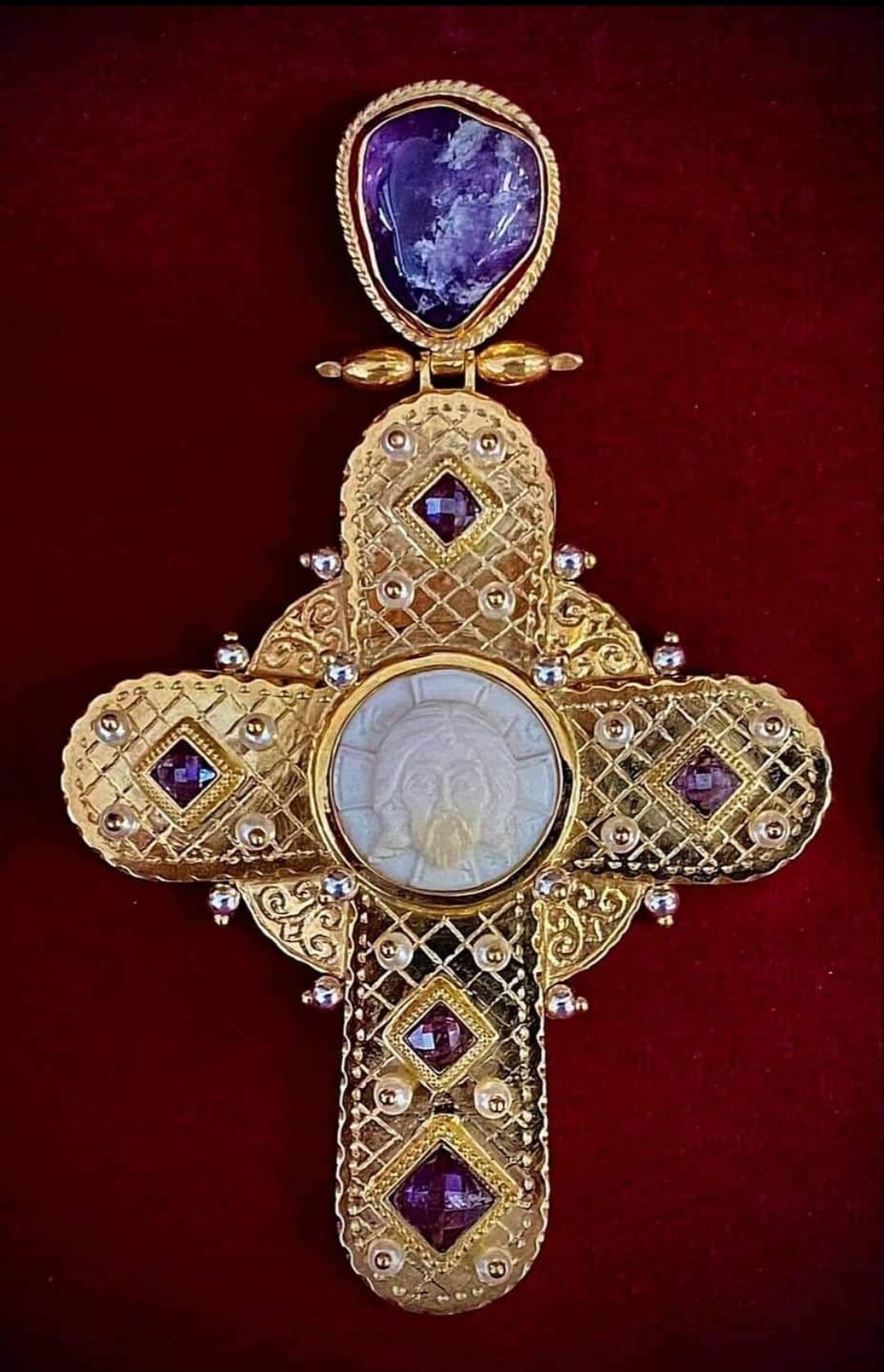 Pectoral Cross Byzantine Cross Orthothox Cross Catholic - Etsy