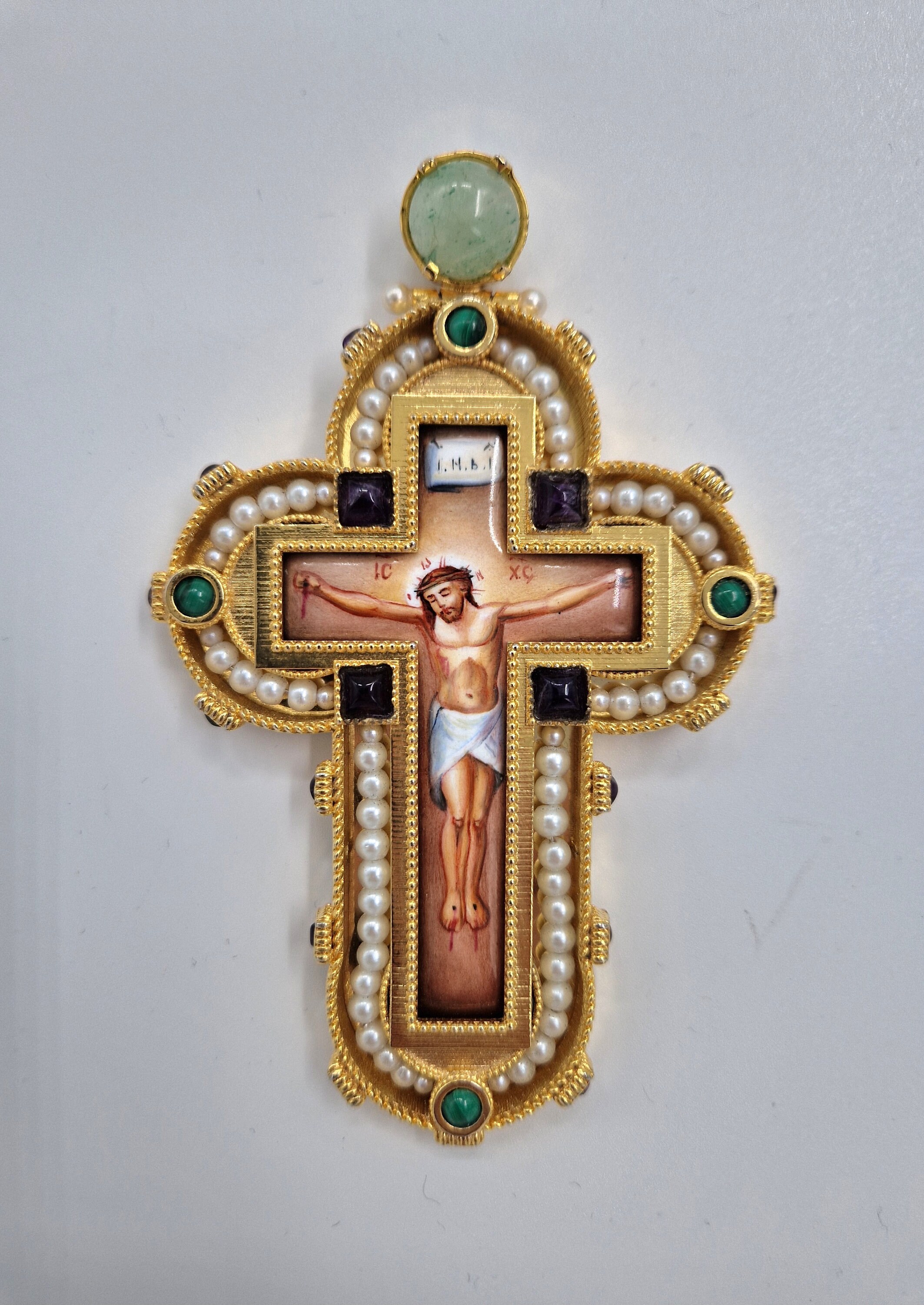 Pectoral Cross, Byzantine Cross, Orthothox Cross, Catholic Cross ...