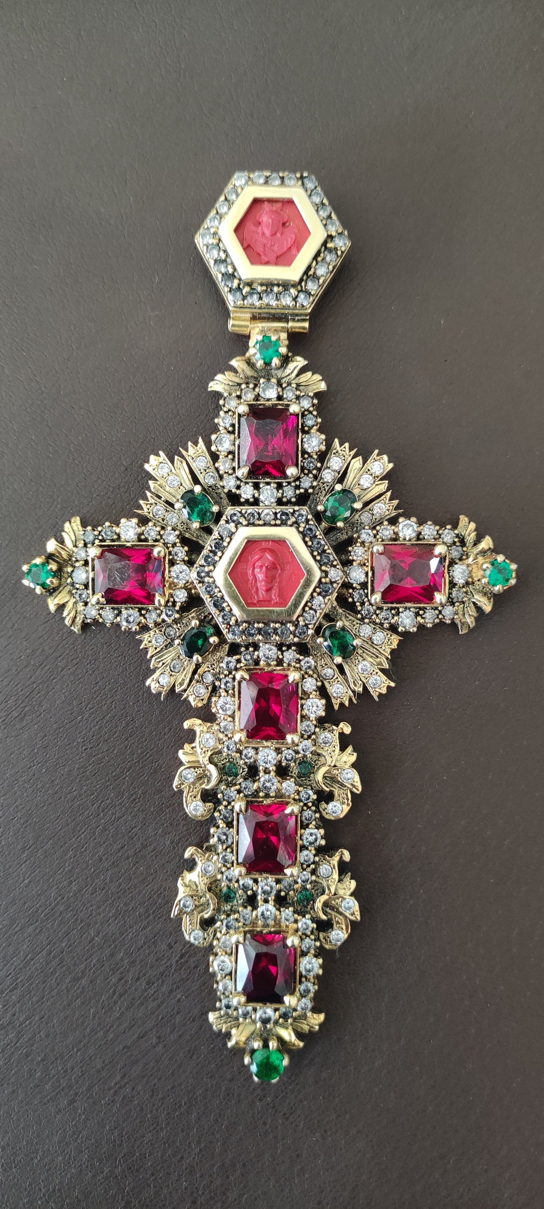 Pectoral Cross, Handmade, Priest Cross, Bishop Cross, Priest Gift - Etsy