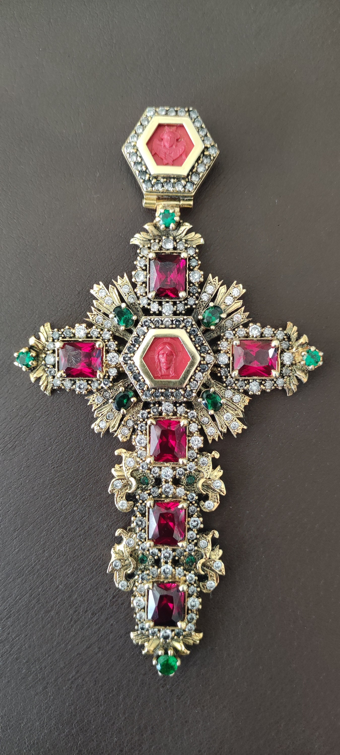 Pectoral Cross, Handmade, Priest Cross, Bishop Cross, Priest Gift - Etsy