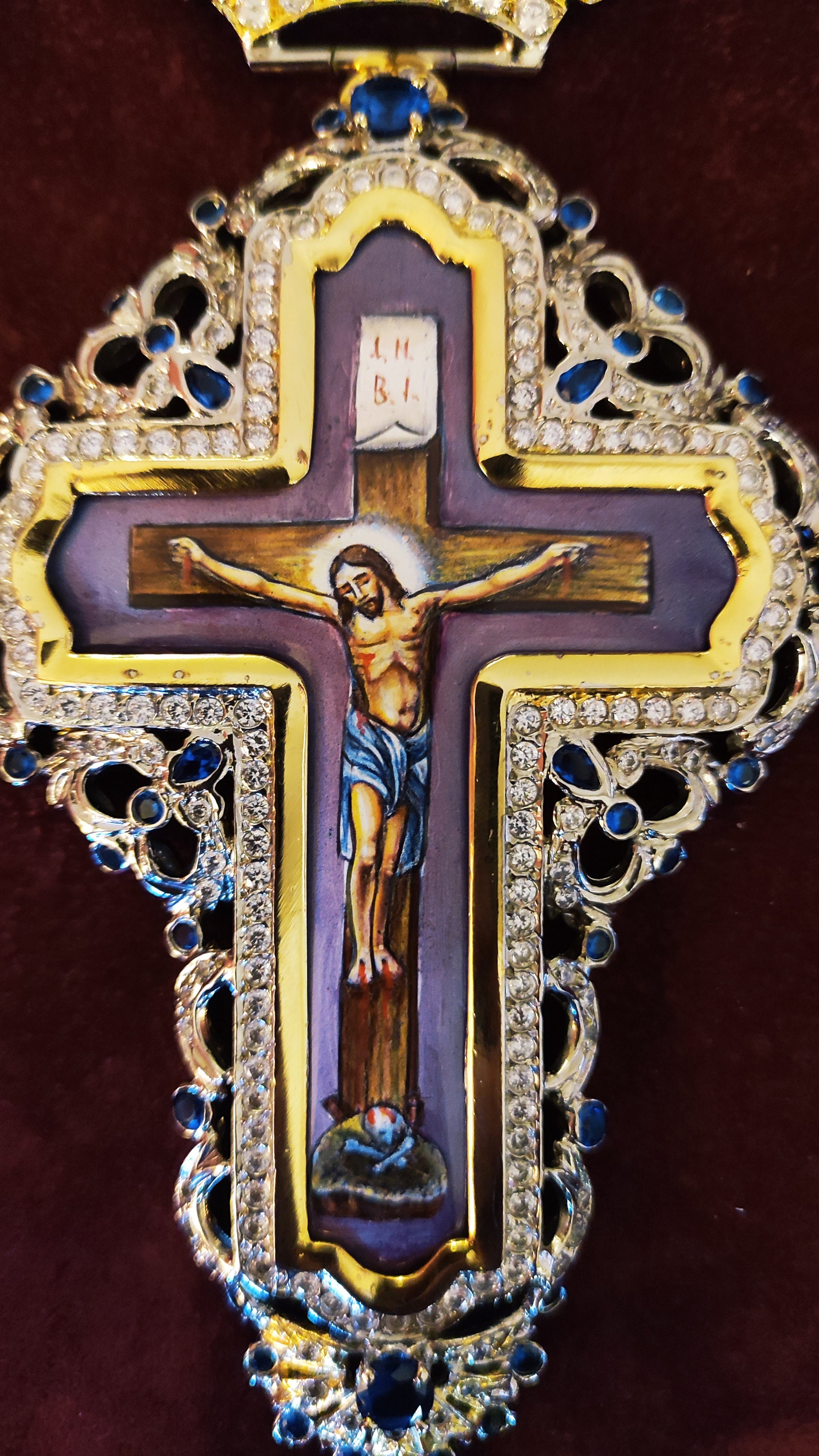Pectoral Cross Byzantine Cross Orthothox Cross Catholic - Etsy