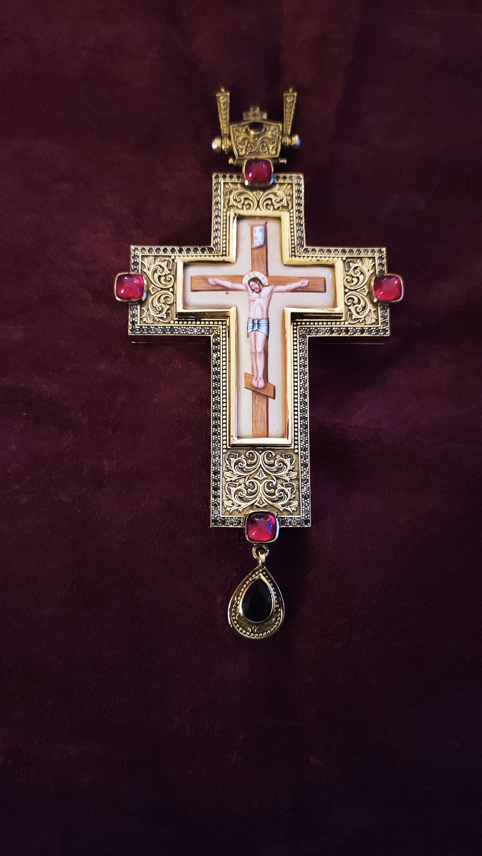 Pectoral Cross, Byzantine Cross, Orthothox Cross, Catholic Cross ...