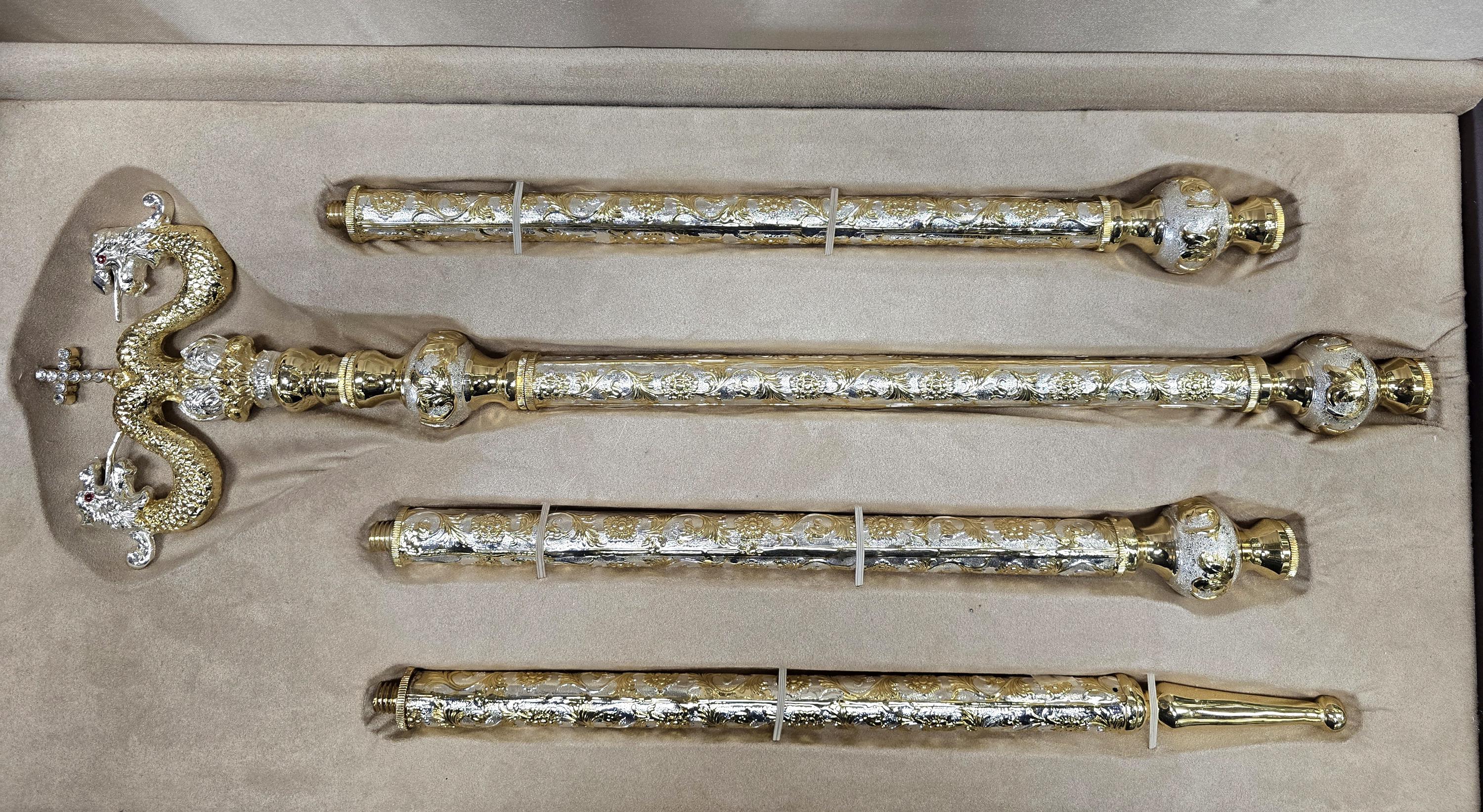 Bishop Sticks, Bishops Staff, Bishop Gift, Crosier. - Etsy
