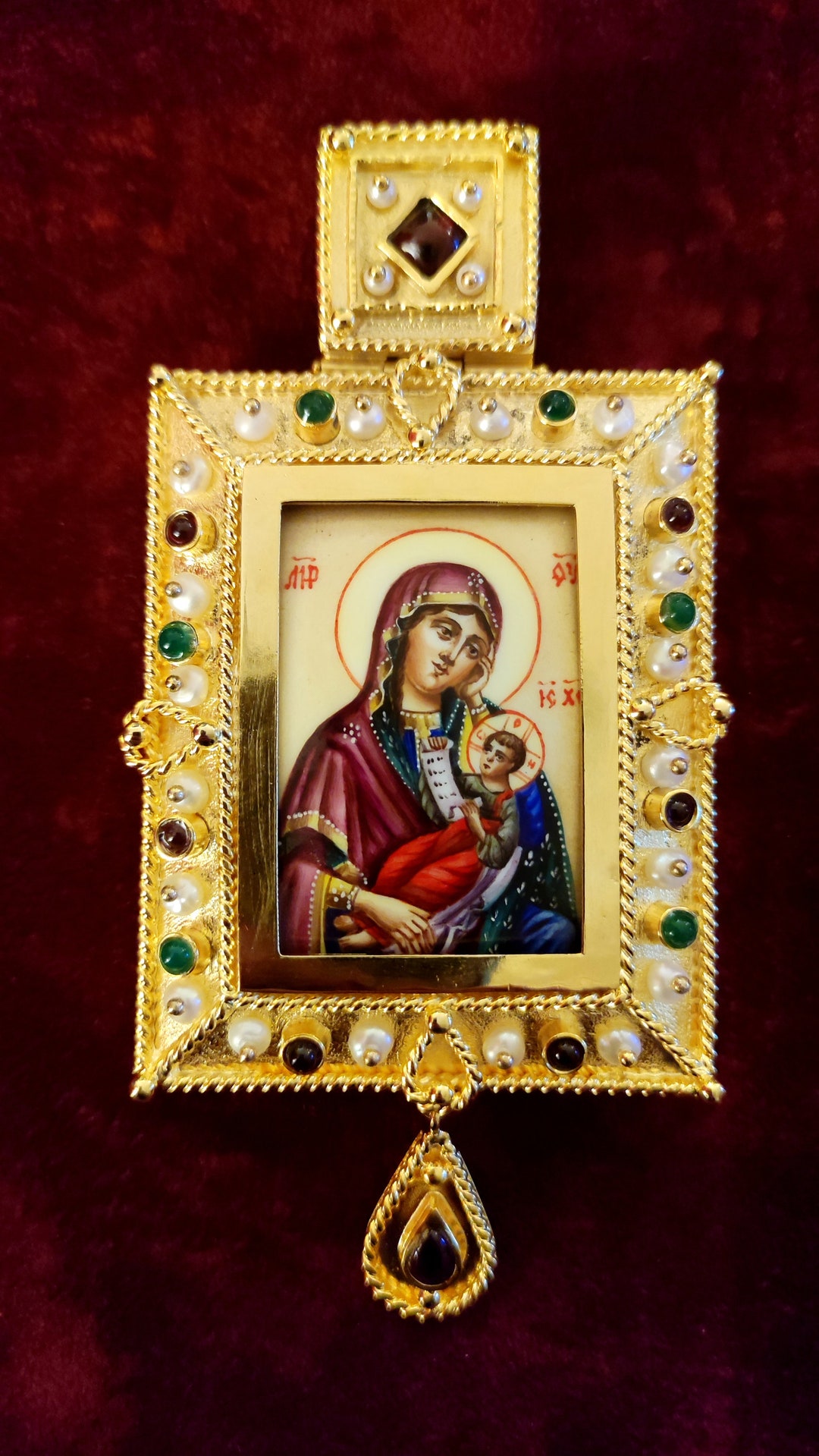 Engolpion, Byzantine Engolpion, Orthothox Engolpion, Catholic Engolpion ...