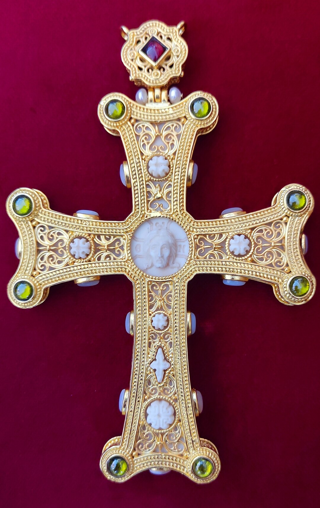 Pectoral Cross, Byzantine Cross, Orthothox Cross, Catholic Cross ...