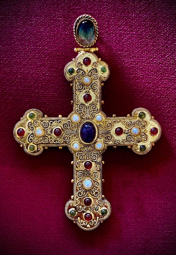 Pectoral Cross Byzantine Cross Orthothox Cross Catholic - Etsy