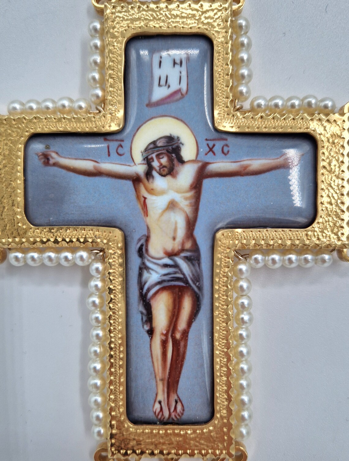 Pectoral Cross, Byzantine Cross, Orthothox Cross, Catholic Cross ...