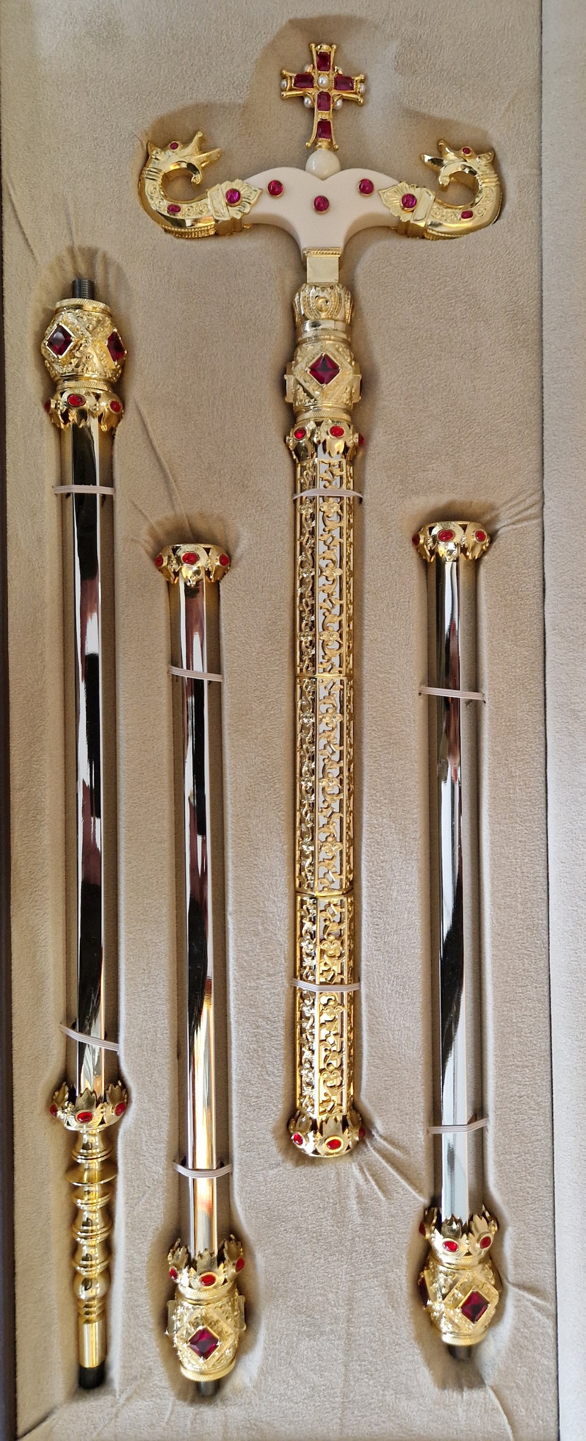 Bishop Sticks, Bishops Staff, Bishop Gift, Crosier. - Etsy