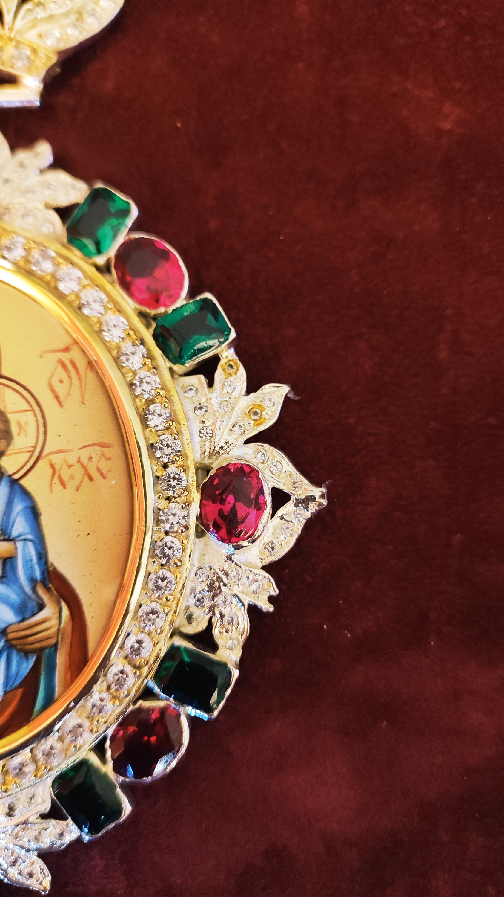 Engolpion Byzantine Engolpion Orthothox Engolpion Catholic - Etsy