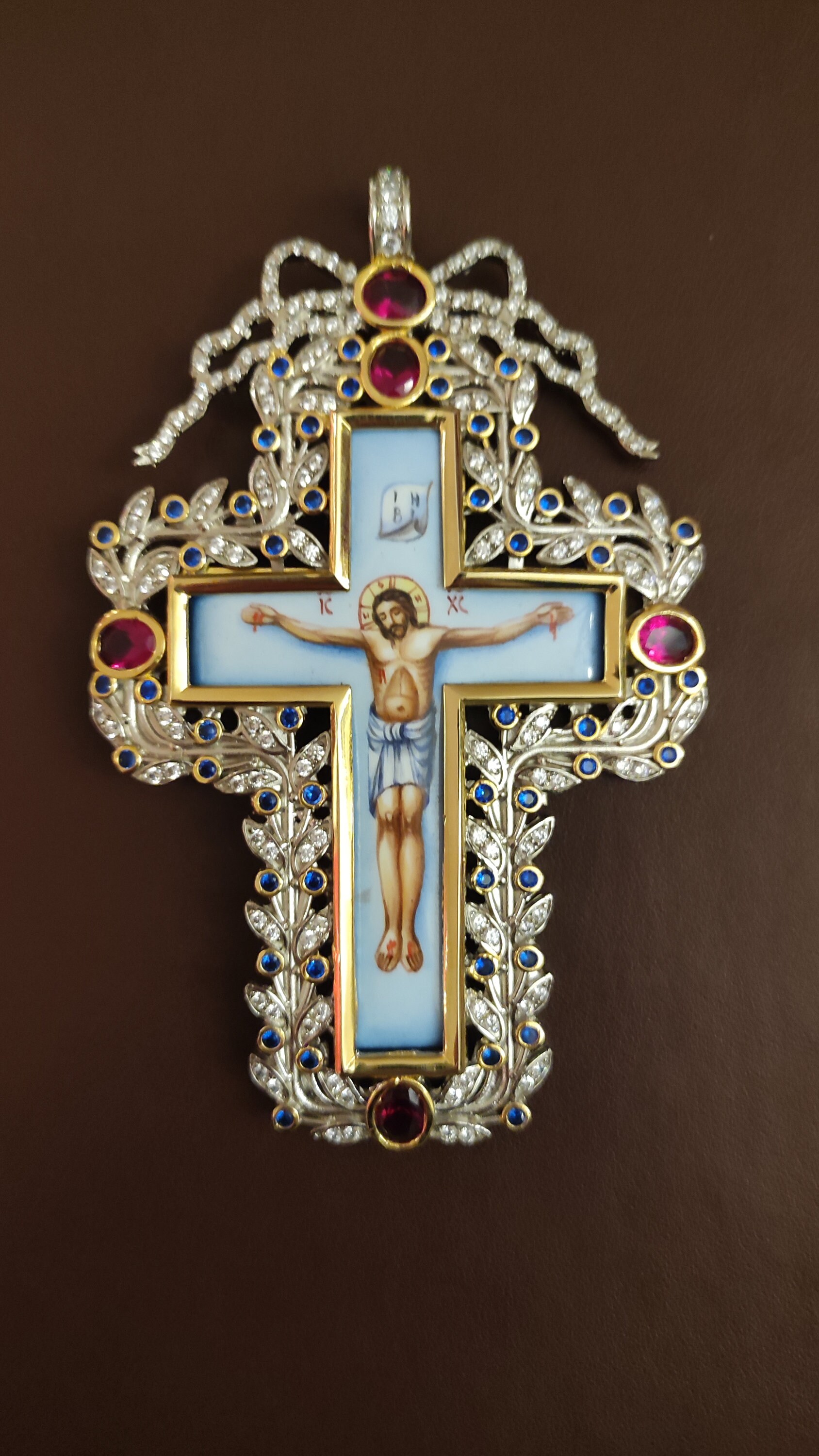 Pectoral Cross Byzantine Cross Orthothox Cross Catholic - Etsy