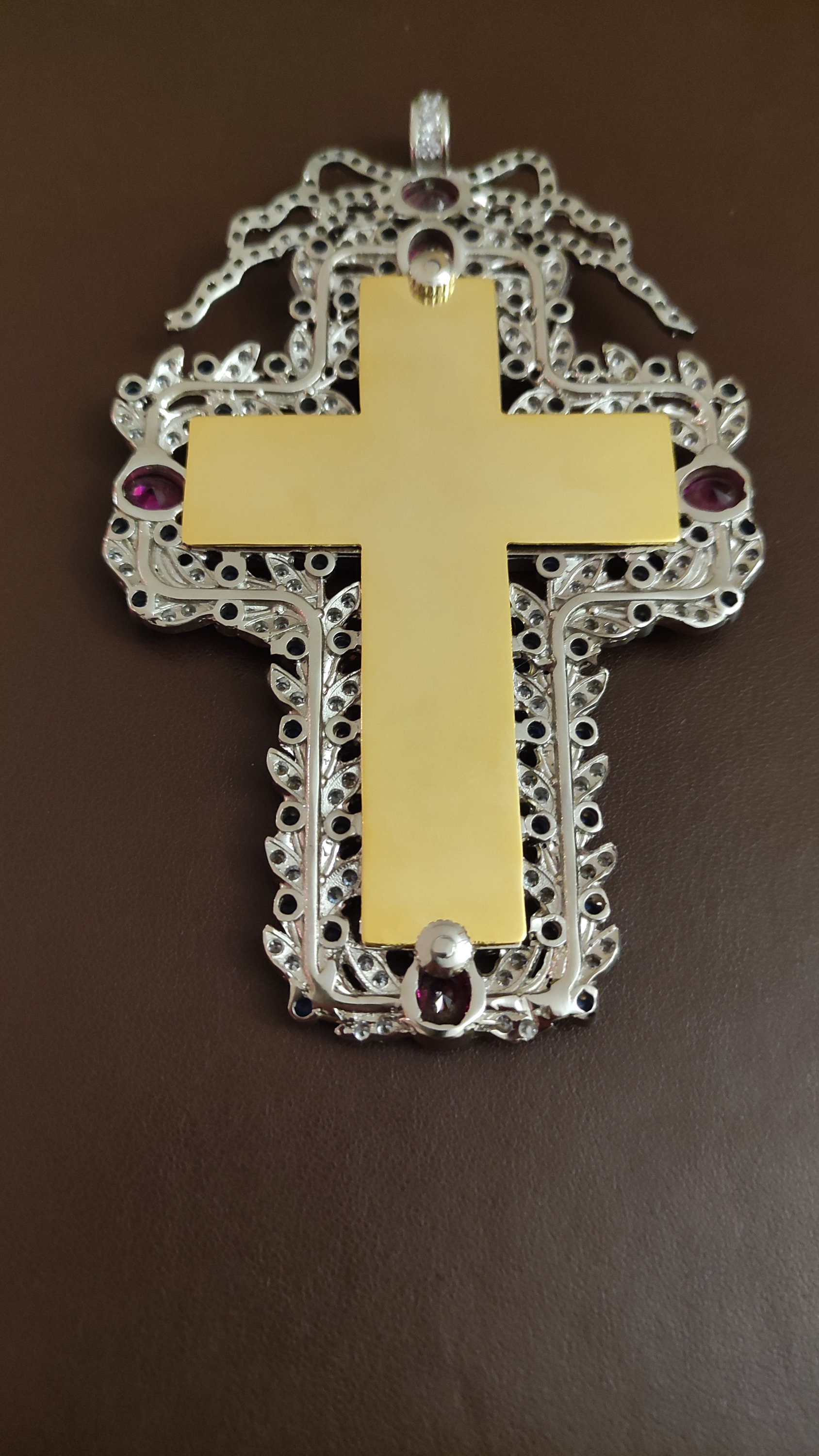 Pectoral Cross Byzantine Cross Orthothox Cross Catholic - Etsy