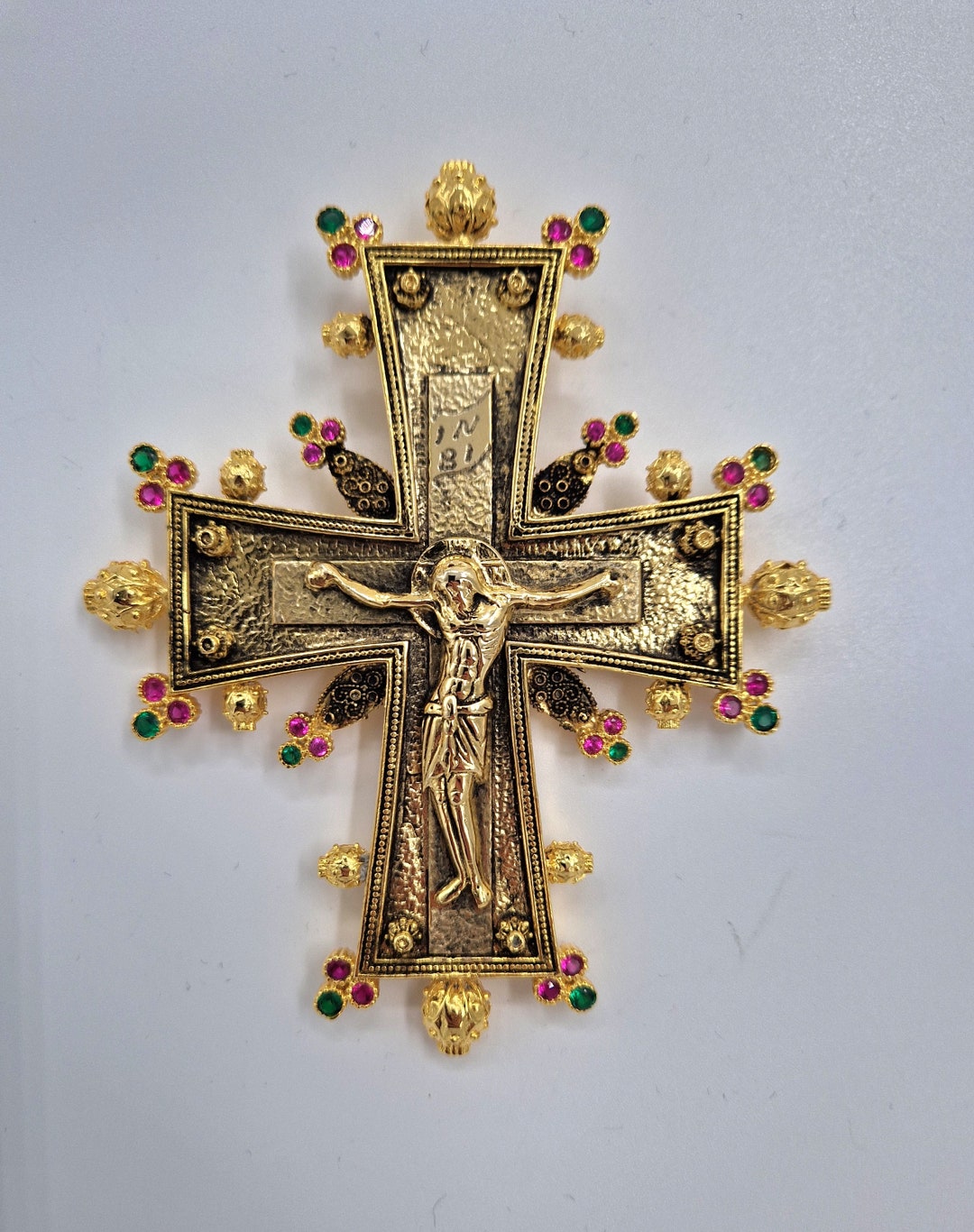 Pectoral Cross, Byzantine Cross, Orthothox Cross, Catholic Cross ...