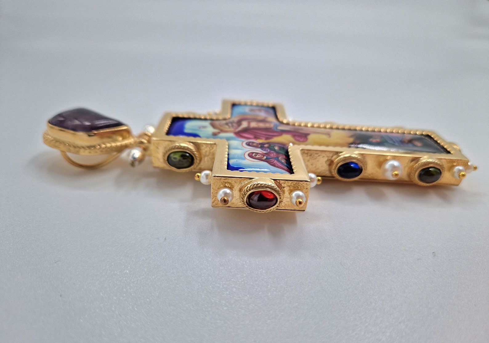 Pectoral Cross, Byzantine Cross, Orthothox Cross, Catholic Cross ...