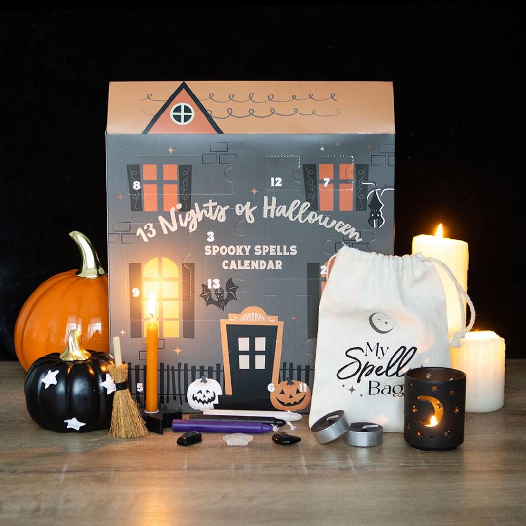 13 Nights of Halloween Advent Calendar – Spooky Spells Countdown Box ...