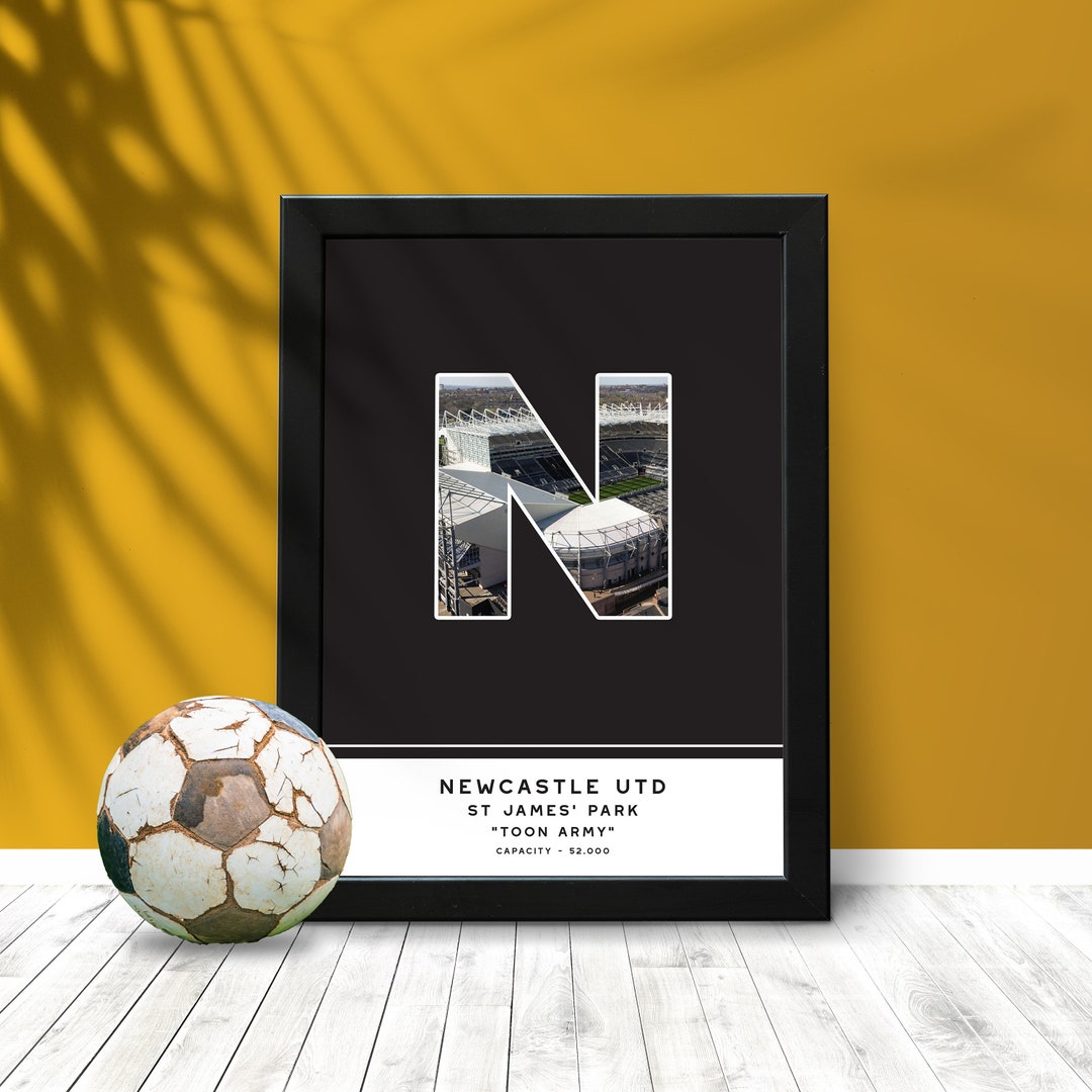 Newcastle Utd Stade Poster, Magpies, The Geordies, Toon Army, NUFC ...