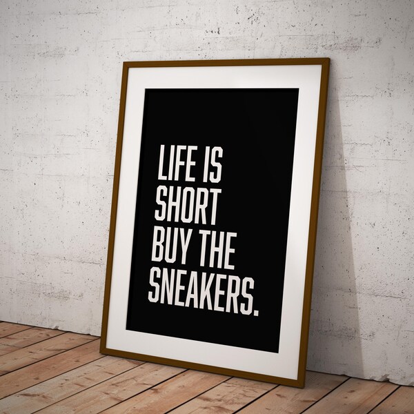 Sneaker Room Decor - Etsy