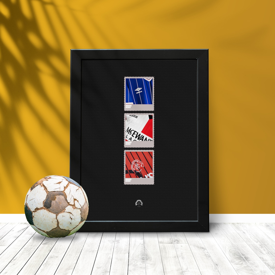 Rangers Classic Poster Print, the Gers, A3, A4, A5 & 7x5in Print Only ...