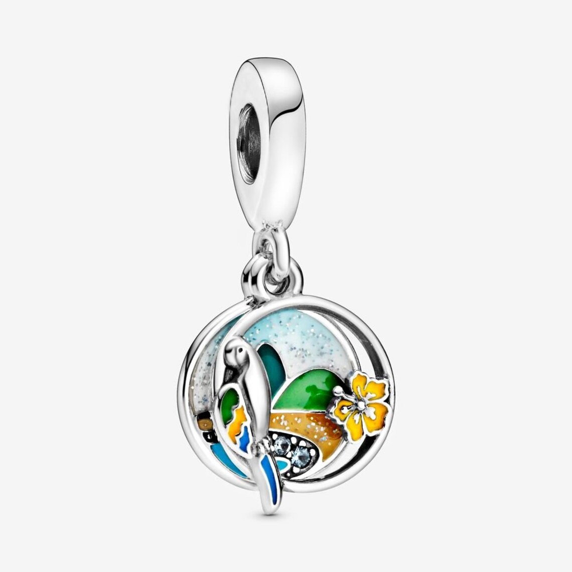 Brazil Beach &Parrot Dangle Charm Rio De Janeiro Pandora | Etsy