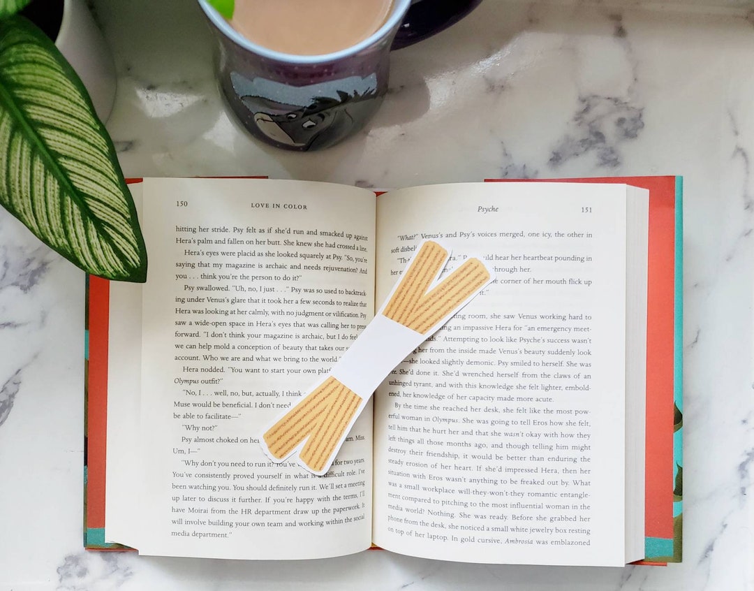Jumbo Food Bookmarks Die Cut Bookmarks Churro Burger - Etsy
