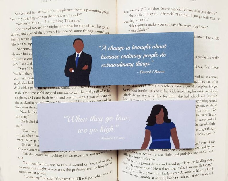 Presidential Inspired Bookmarks | Etsy