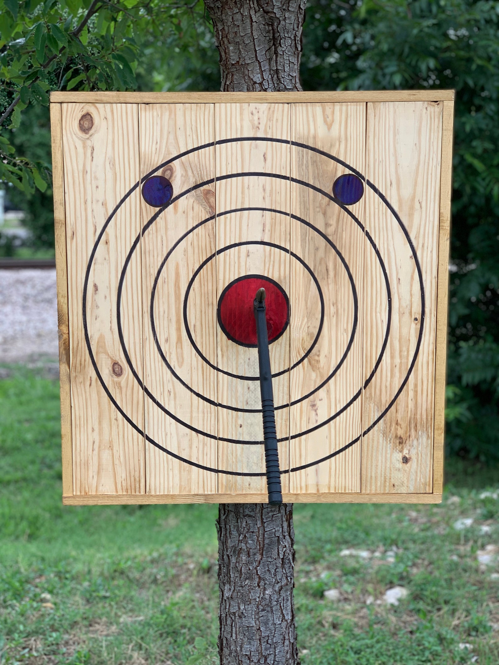 Medium 4-ring Hanging Axe and Knife Throwing Target (FREE SHIPPING) - Etsy