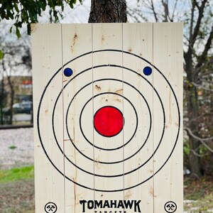 Large 4-ring Hanging Axe and Knife Throwing Target (FREE SHIPPING) - Etsy
