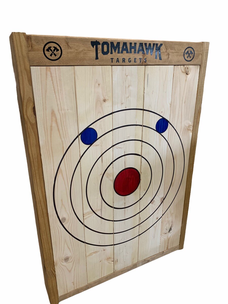 4-Ring Tomahawk Target Axe and Knife Throwing Target | Etsy