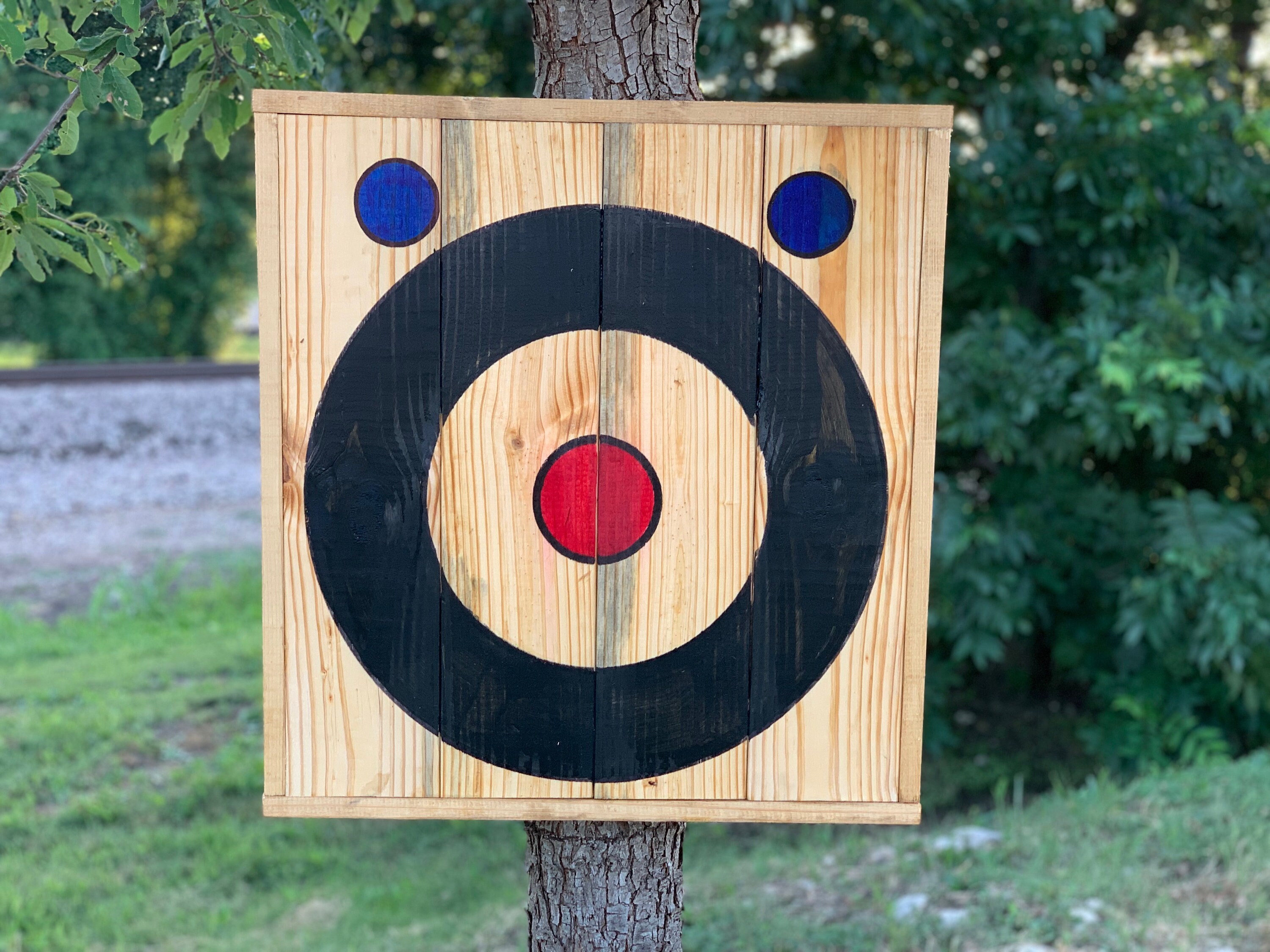 Small Hanging Axe and Knife Throwing Target FREE SHIPPING | Etsy