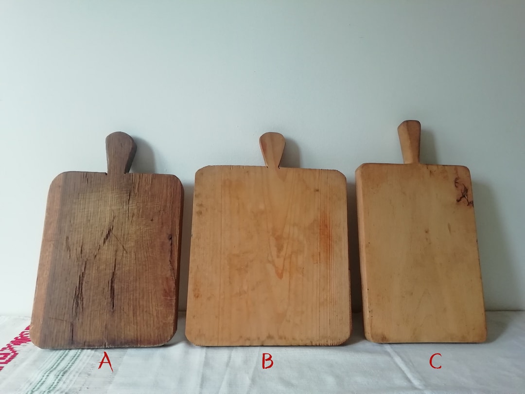 Vintage Wooden Cutting Boards Rustic Chopping Board Old - Etsy