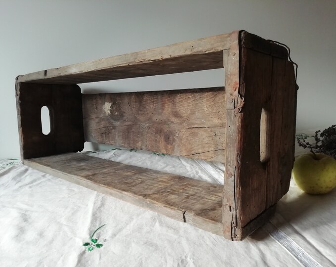 Antique Varnish Wooden Crate Box, Rogers Brushing Lacquers Wood Box - Etsy