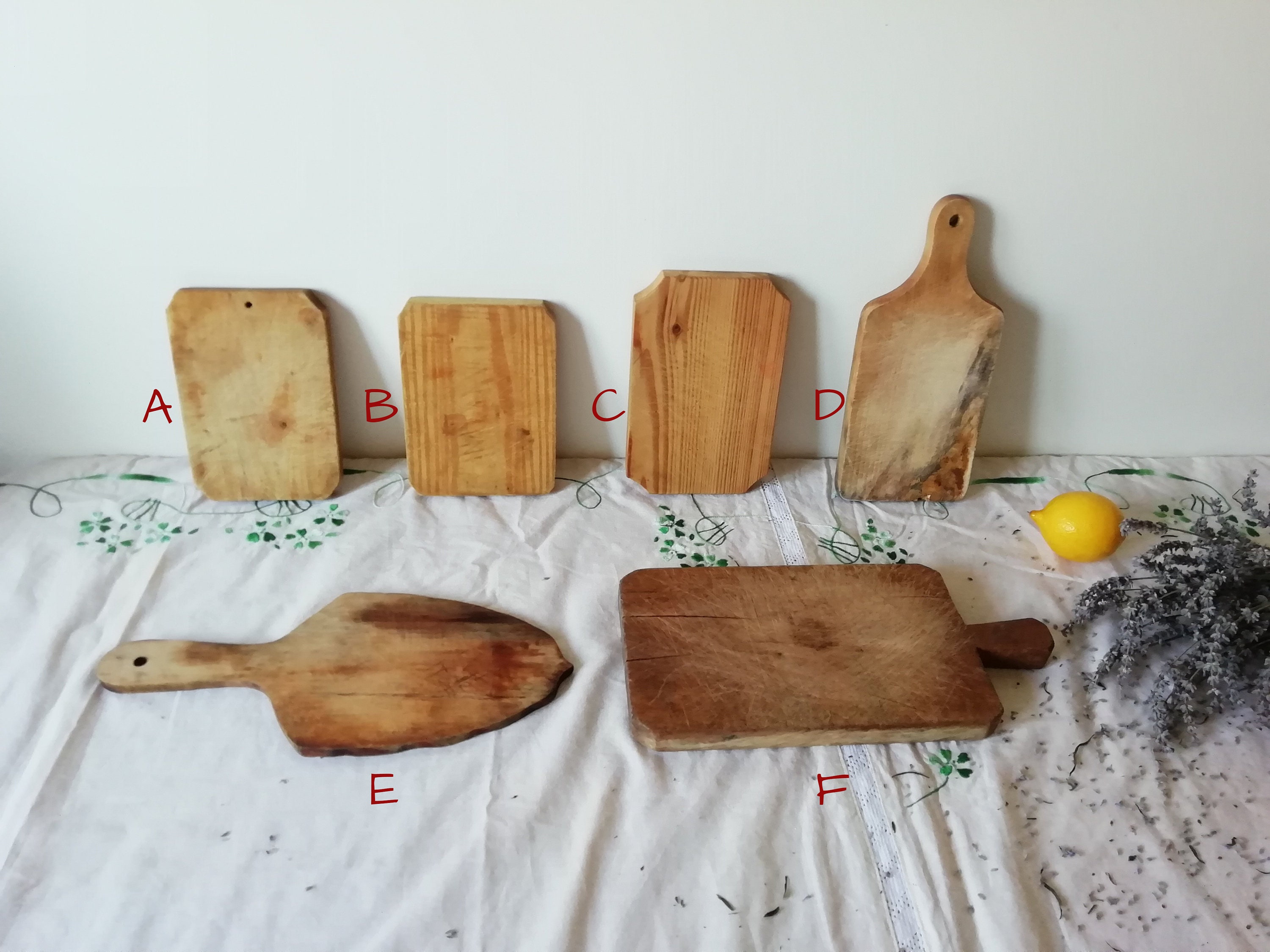 Antique Wooden Chopping Boards Rustic Cutting Board Old - Etsy