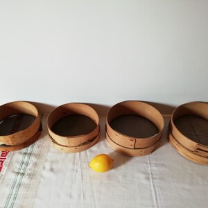 Rustic Wooden Corn Flour Sieve Antique Primitive Round - Etsy