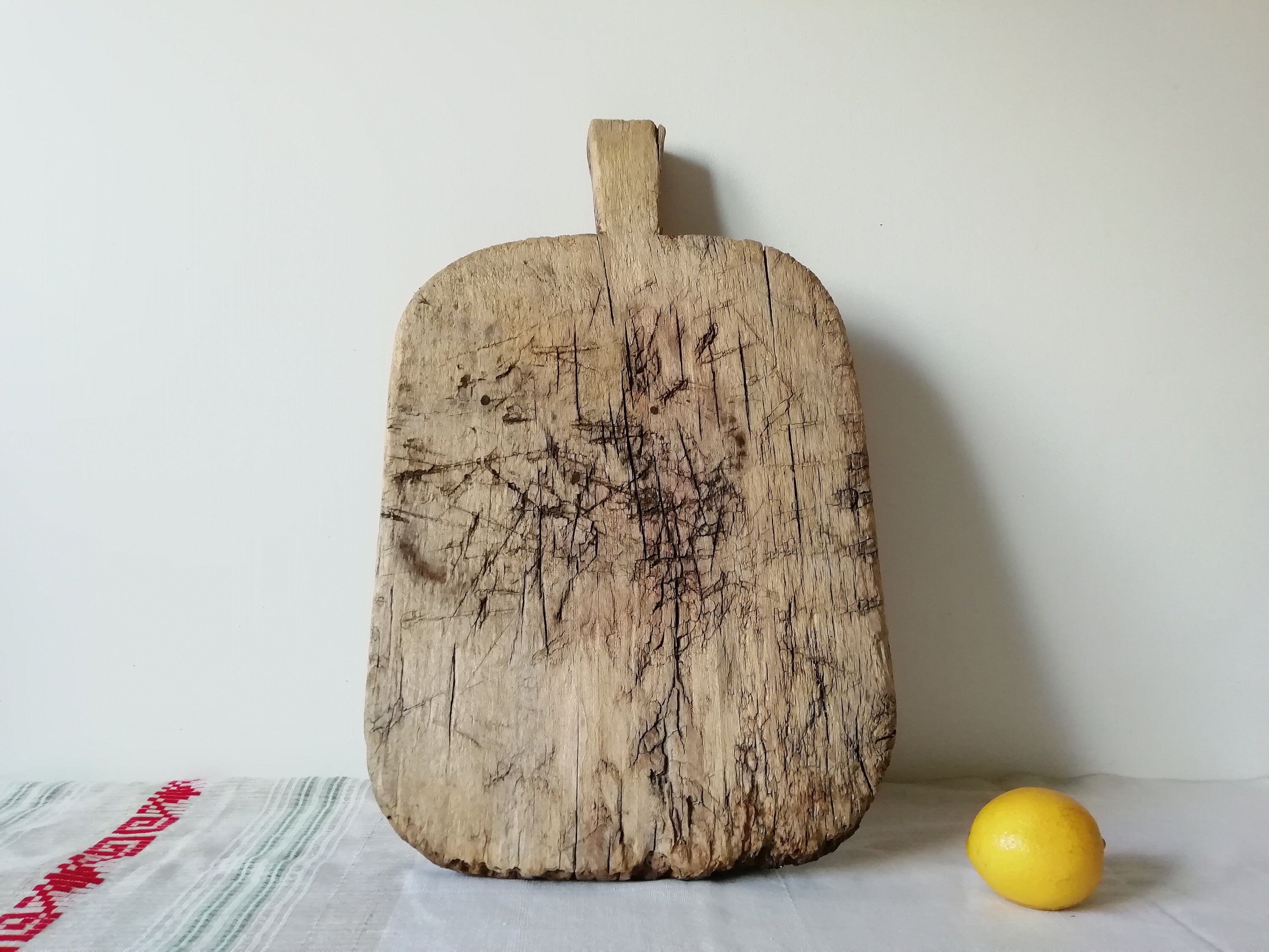 Antique Wooden Rustic Chopping Board Vintage Oval-rectangular - Etsy