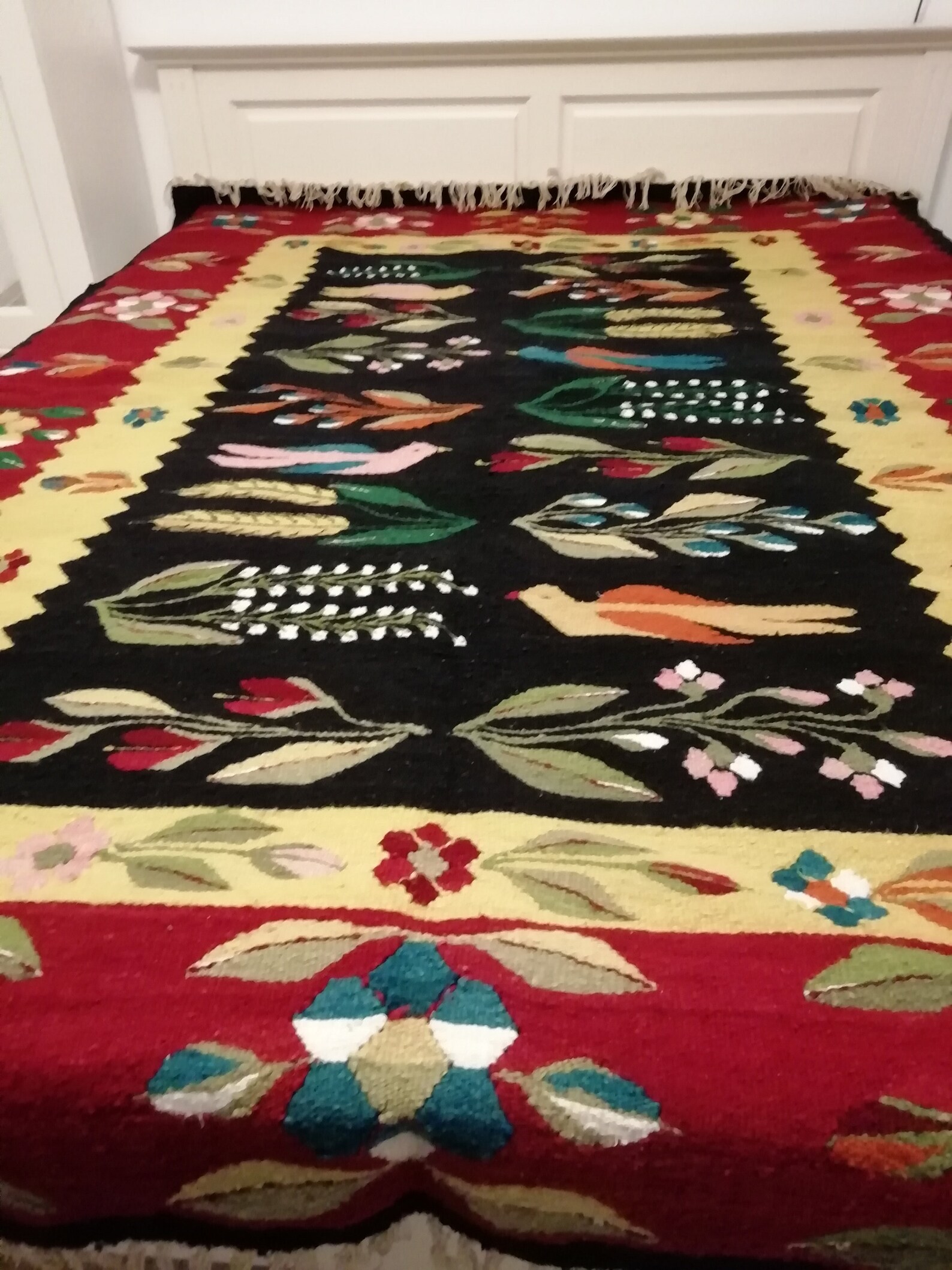 Vintage Romanian Rug Handwoven Wool Rug Handmade Wool | Etsy