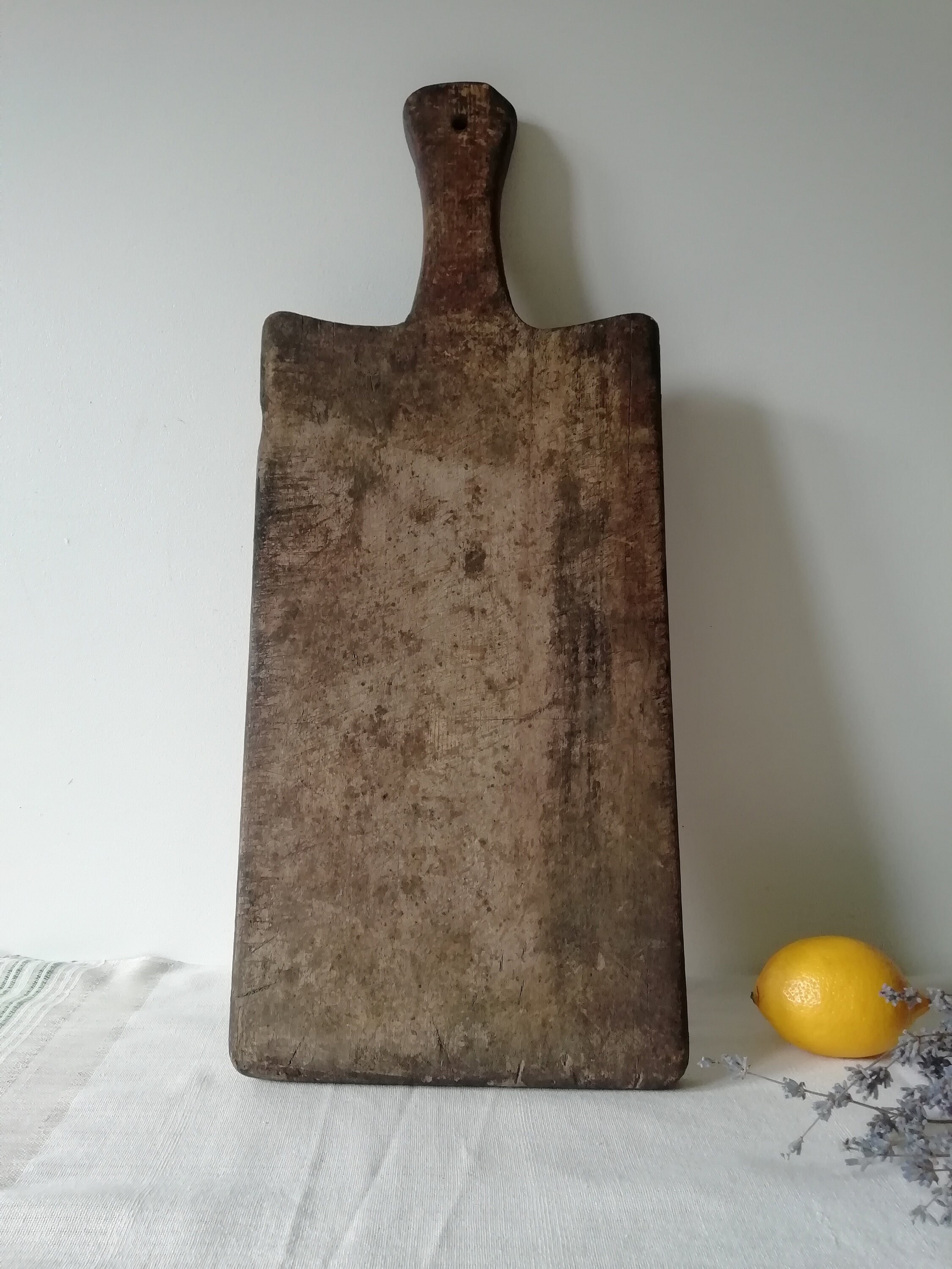 Antique Wooden Rustic Chopping Board Vintage Rectangular - Etsy