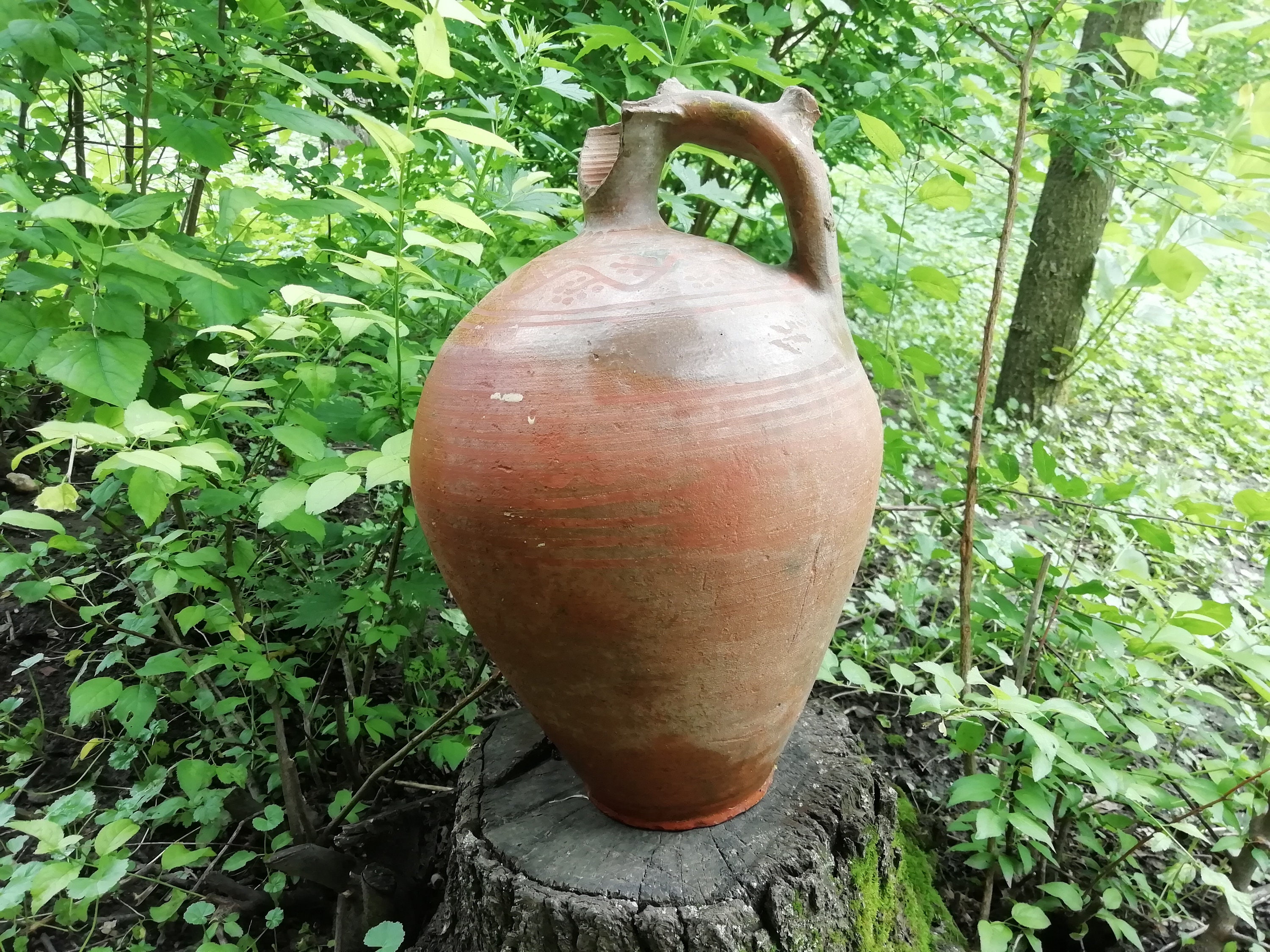 Clay Water Jug