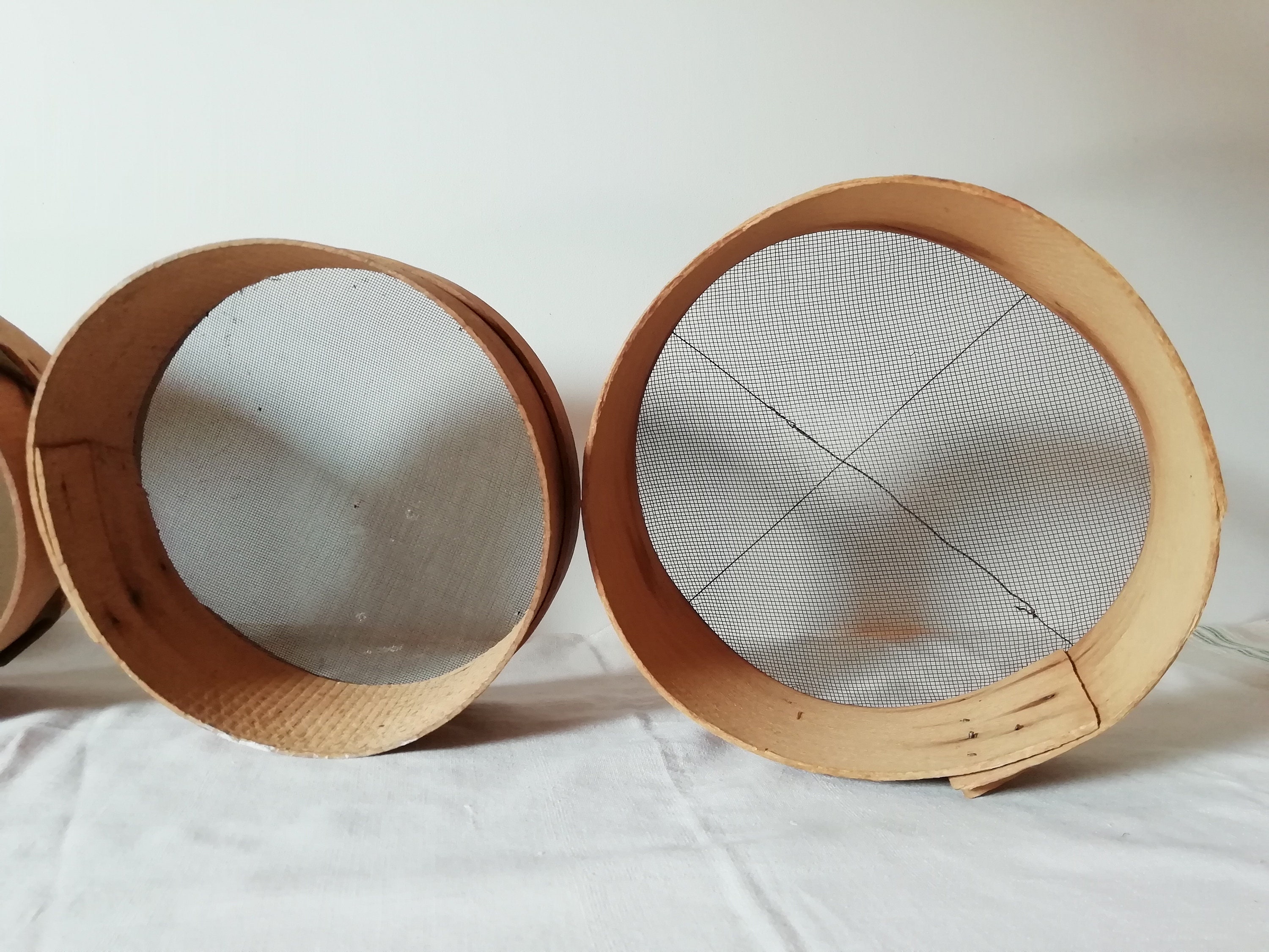 Rustic Wooden Corn Flour Sieve Antique Primitive Round - Etsy