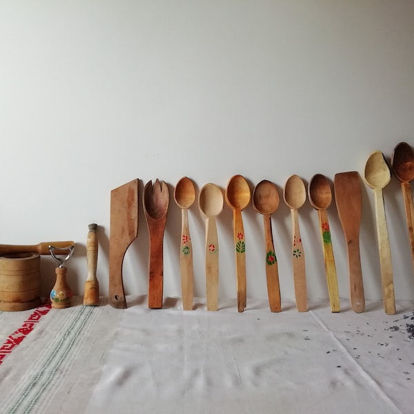 Rustic Utensils - Etsy