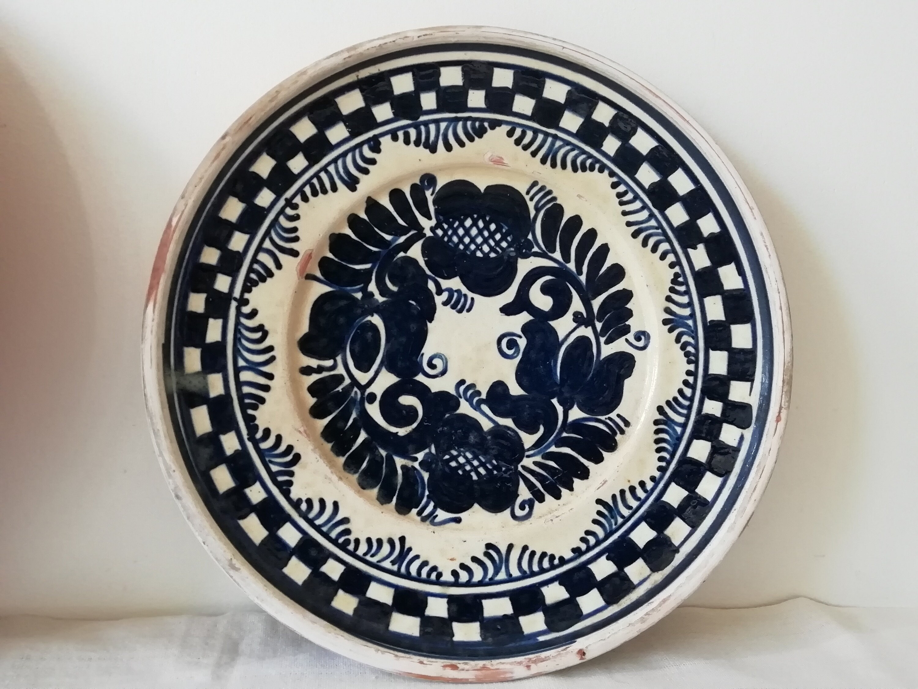 Traditional Romanian Hand Made Clay Plates Wall Hanging Decor - Etsy