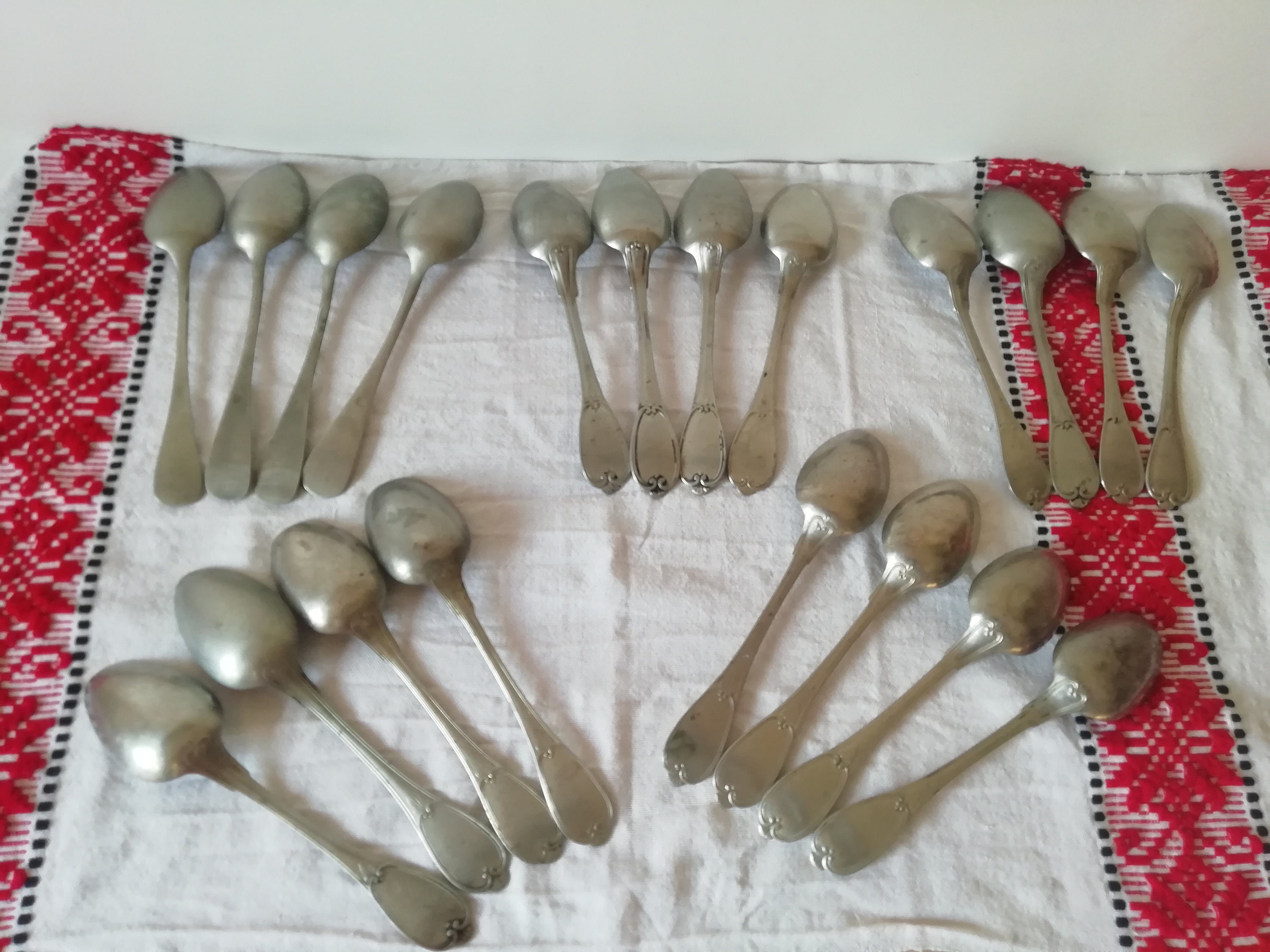 Antique Alpaca Spoons Unique Food Photo Props Vintage - Etsy