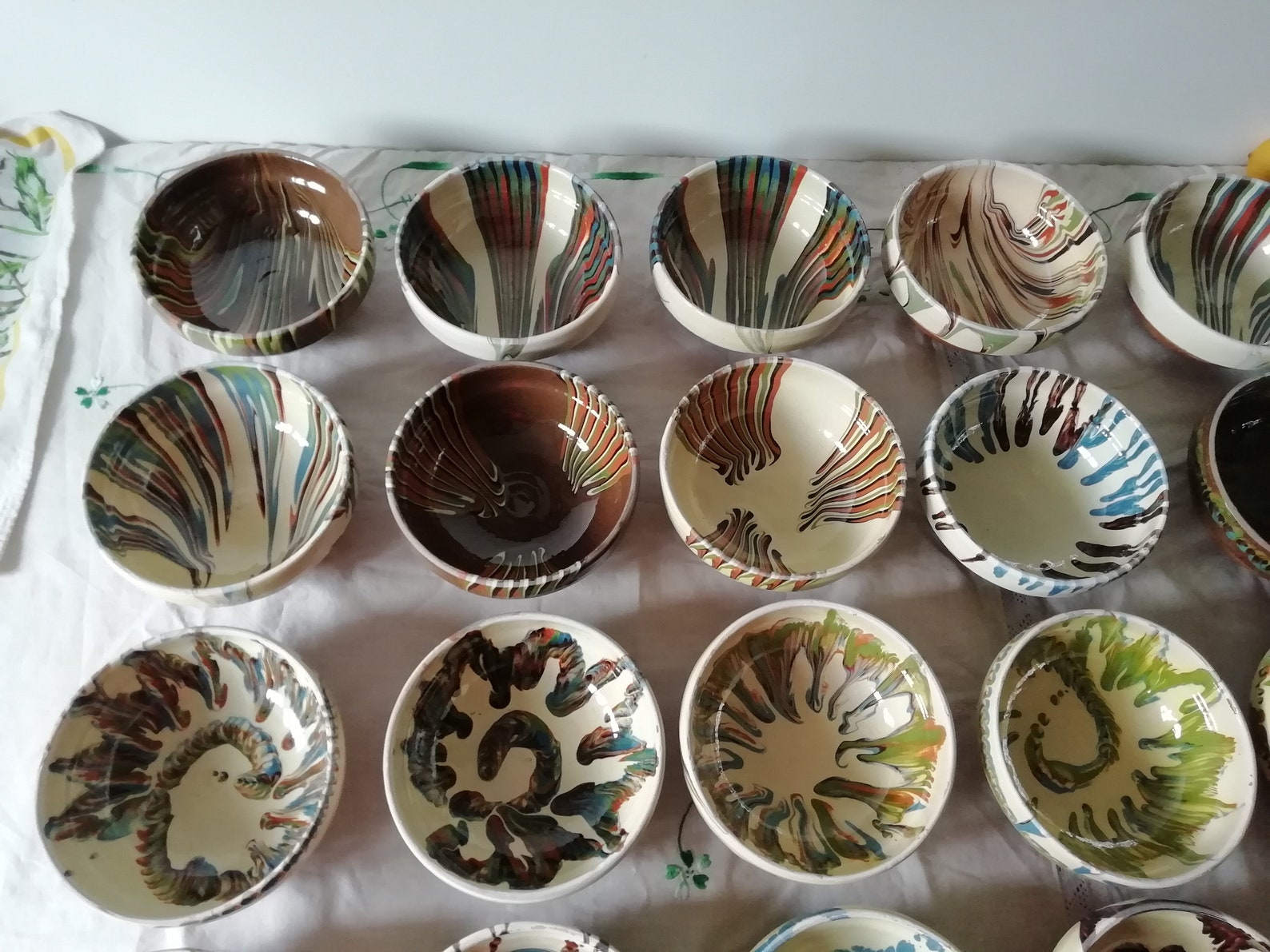 Vintage Clay Bowls Antique Primitive Handmade Ceramic Plate - Etsy