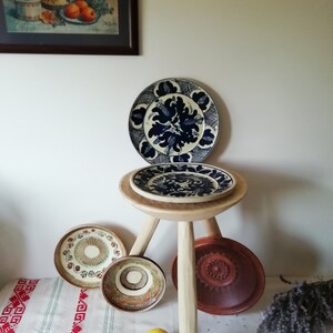 Traditional Romanian Hand Made Clay Plates Wall Hanging Decor, Folk ...