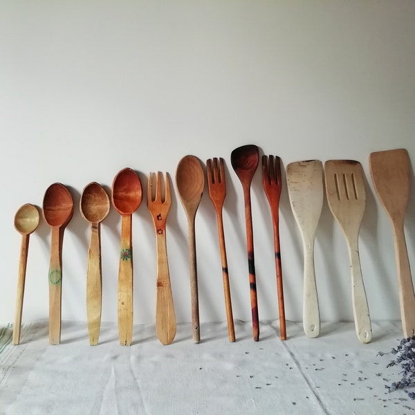 Hand Carved Spoons - Etsy