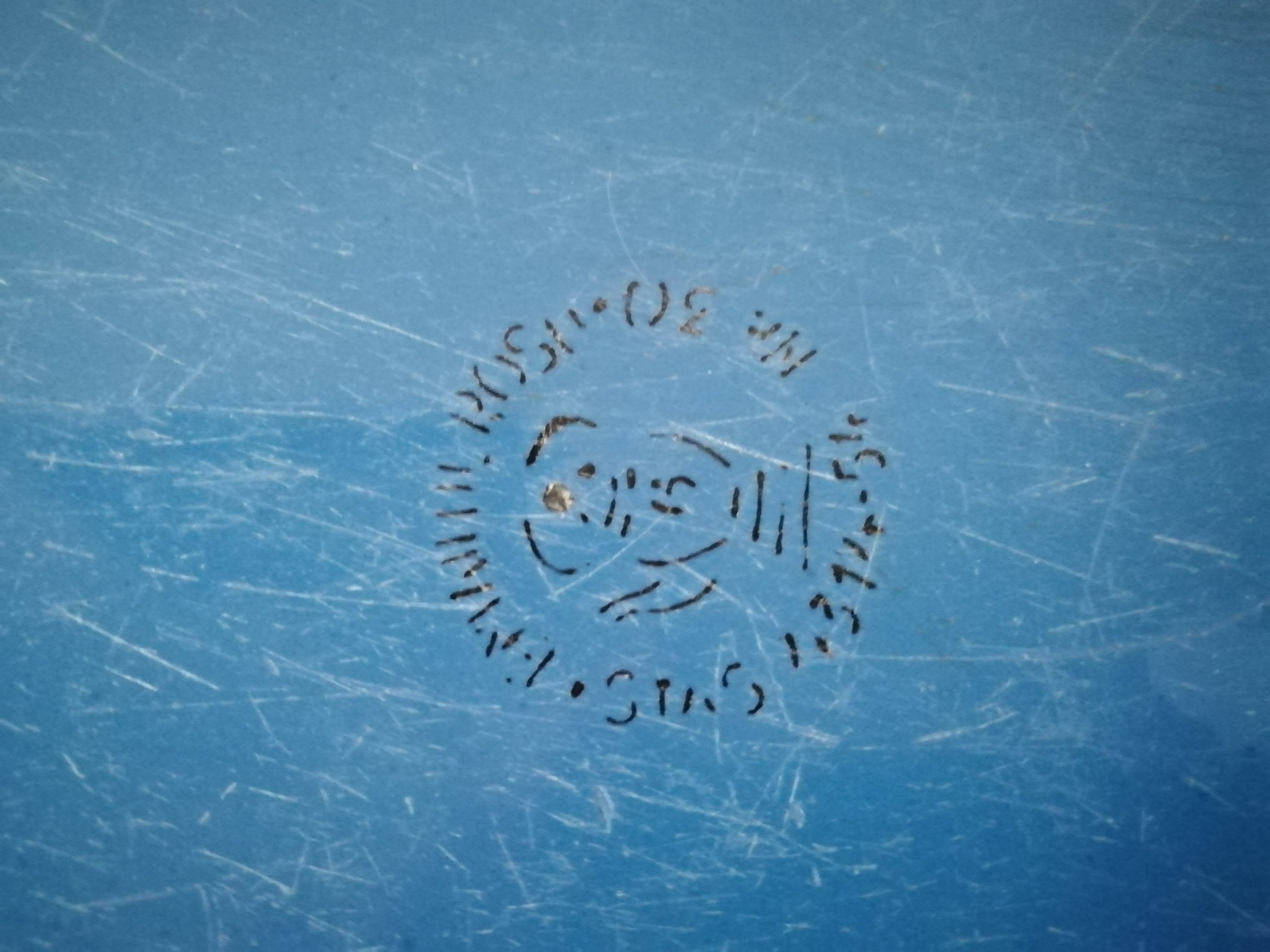 Vintage Blue Enamel Table Tray With Rusty Handles for Food - Etsy