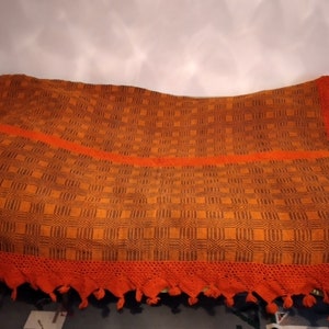 Vintage Romanian Bed Cover Antique Wool Carpet Rustic - Etsy