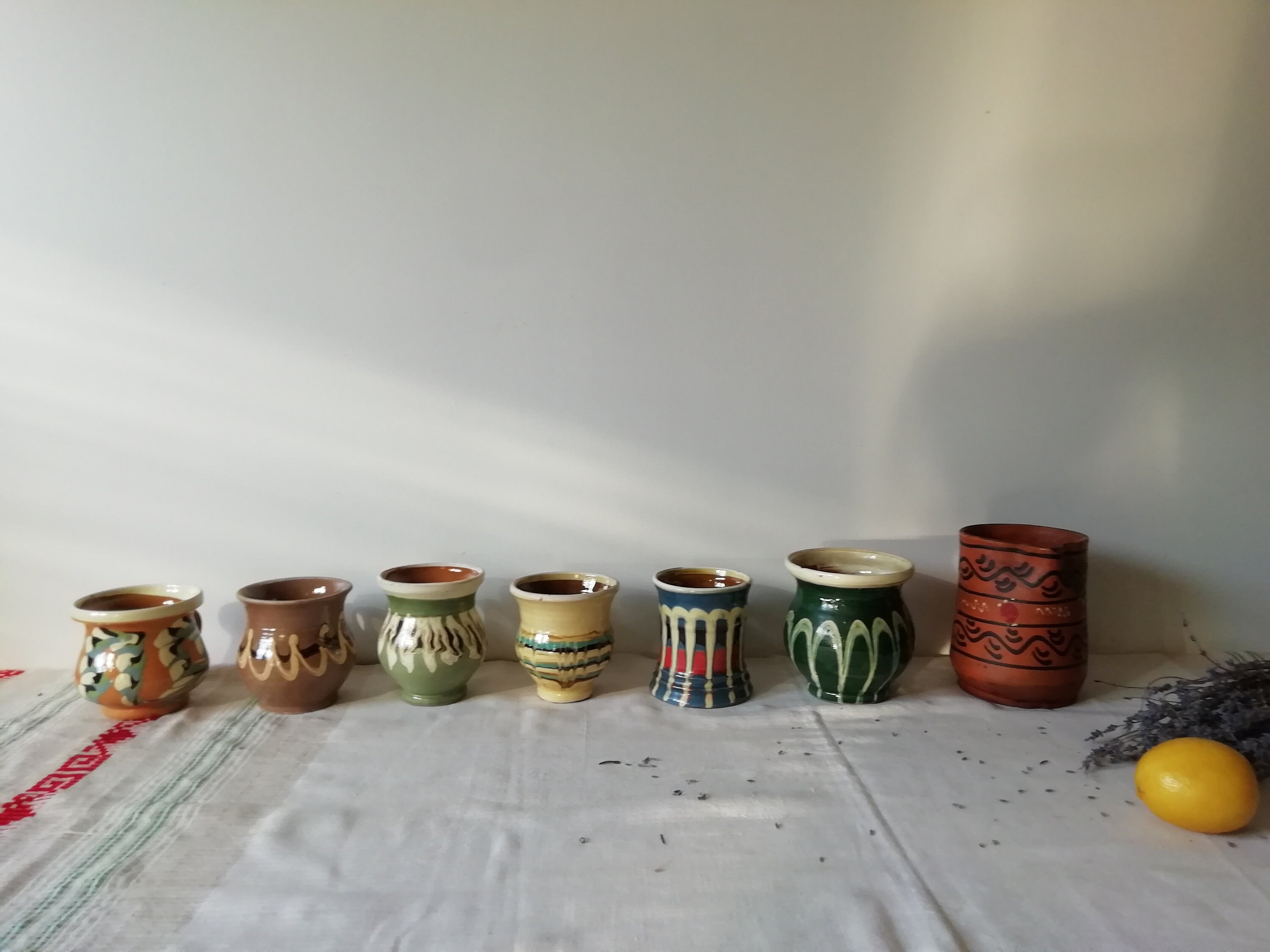 Old Farmer's Jugs, Milk Pitchers Made of Ceramics, Handmade Hand ...