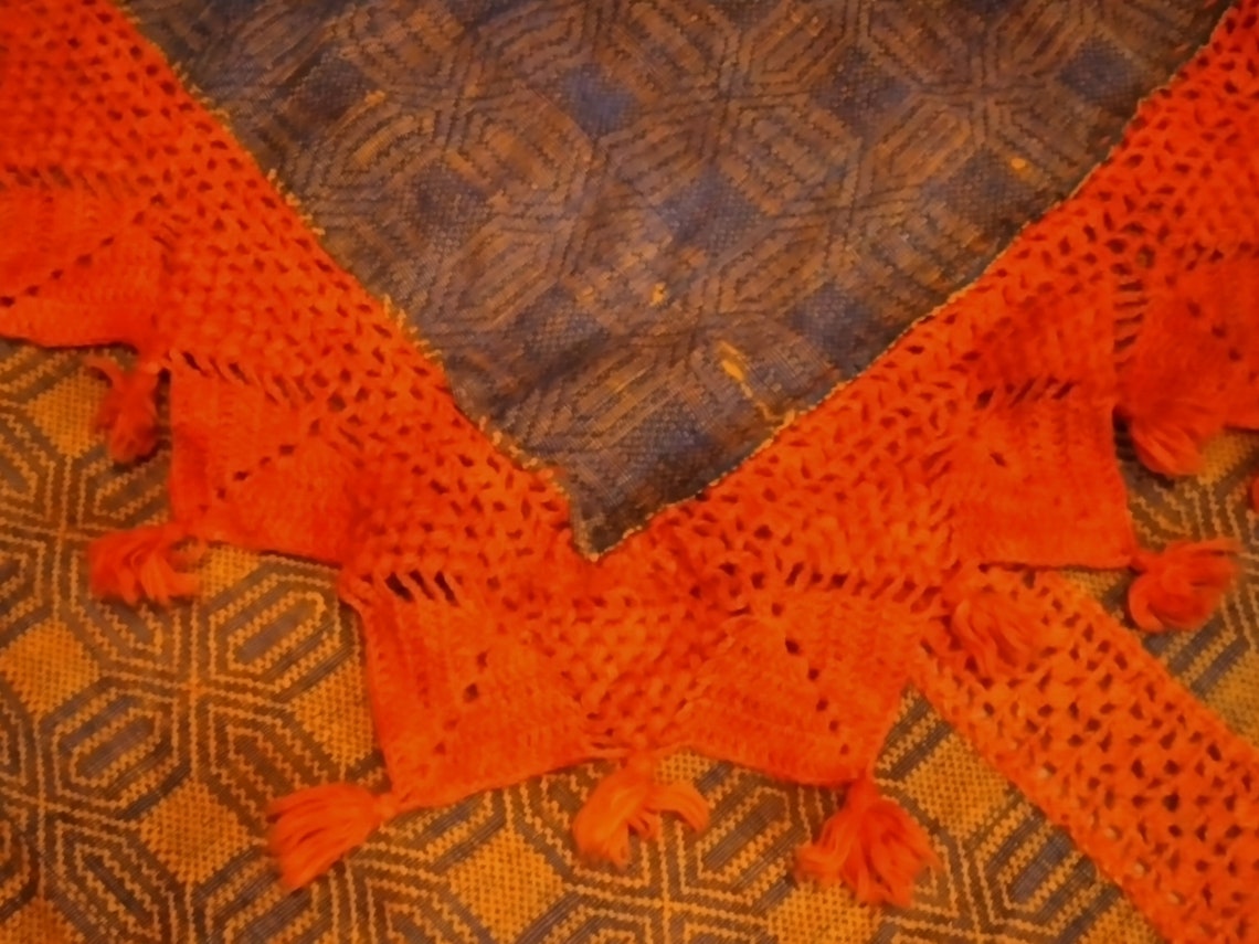 Vintage Romanian Bed Cover Antique Wool Carpet Rustic - Etsy