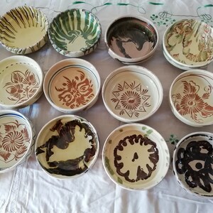 Rustic Earthenware Clay Bowls Antique Primitive Handmade - Etsy